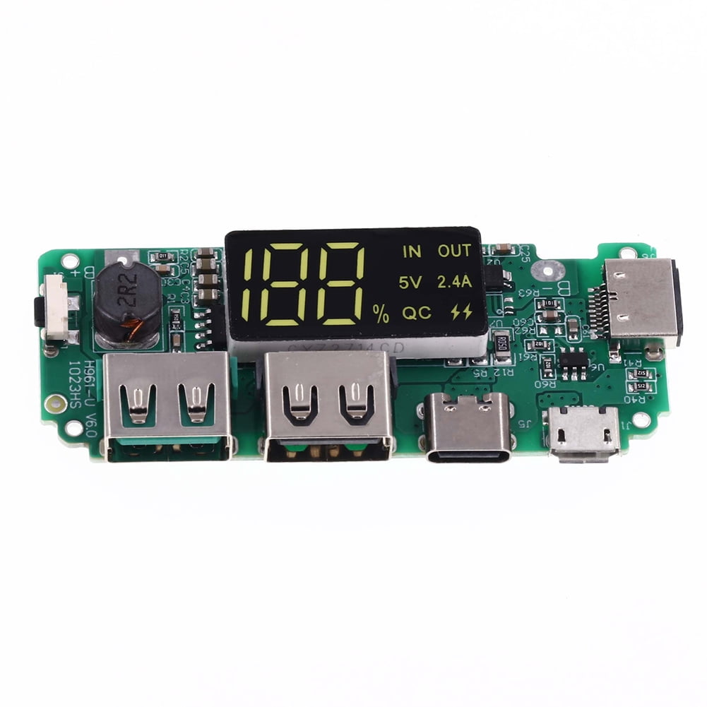 18650 Dual USB Lithium Battery Power Charger Module 2A (Three Charging ...