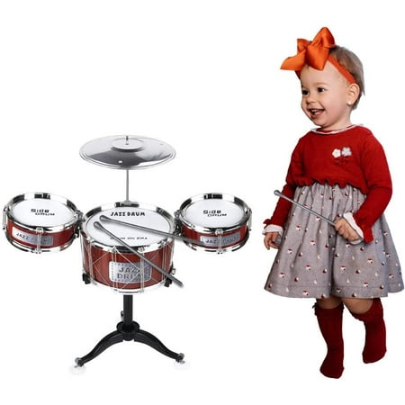 Jazz Drum Sets Toy Drum Set for Kids 1 - 6 Years Old Beats Musical Toys ...