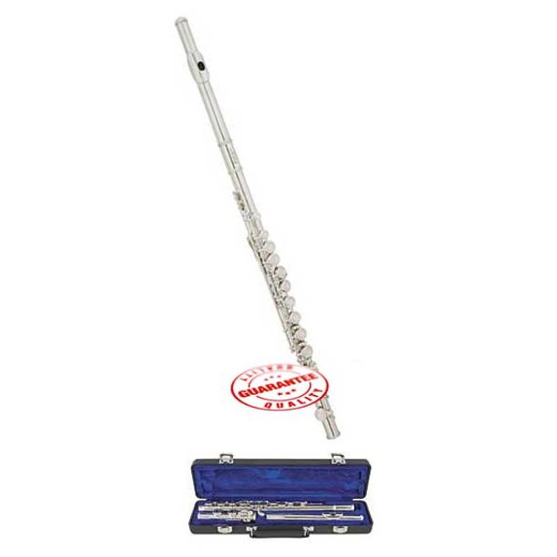 Fever Student C Flute Nickel Plated with Case - Walmart.com