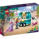 LEGO Friends Mobile Bubble Tea Shop 41733, Fun Vehicle Pretend Play Set ...