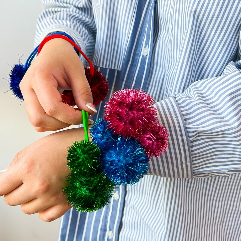 Wrist Pom Poms