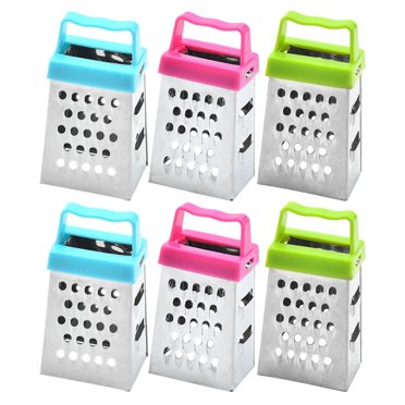 Zmeidao Mini Cheese Grater, Stainless Steel Box Grater with Handle ...