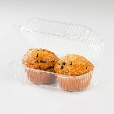 Detroit Forming LBH-944 Clear OPS Plastic Hinged Locking Food Container ...