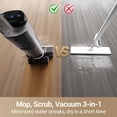 DREAME H14 Pro Wet Dry Vacuum Cleaner, 180° Lie-Flat Vacuum Mop, 140°F ...