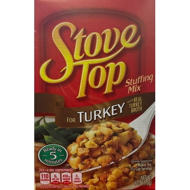 Stove Top Savory Turkey Stuffing Mix, Packaged Side Dish, Twin Pack, 2 ...