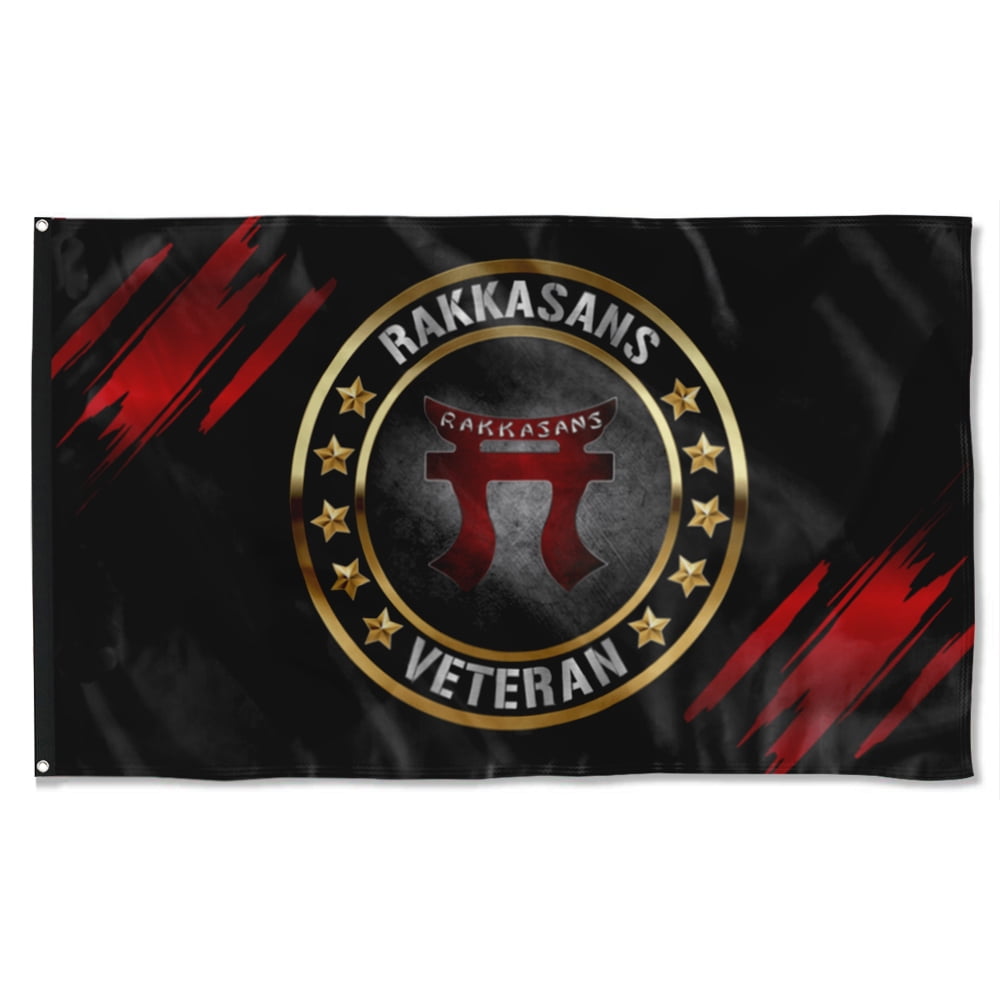 Cayyon Rakkasans Veteran Flag 3x5Feet Military Banner with 2 Brass ...