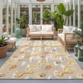 5'x7' Area Rugs, Cartoon Animals Indoor Outdoor Area Rug for Living ...