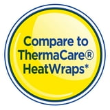 Equate Air Activated Heat Wrap, 3 Count (1 Wrap with 6 Pads), Compare ...