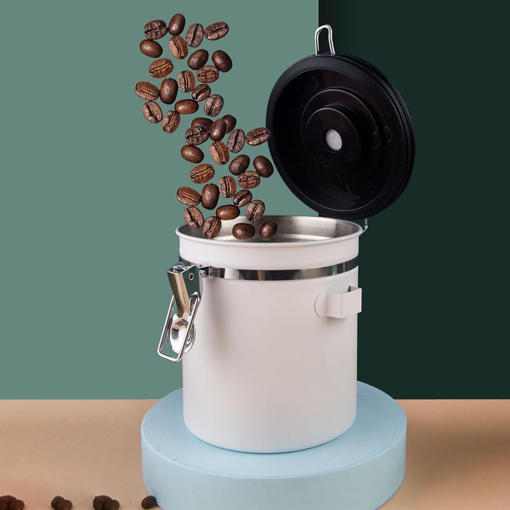 Tarro de Café Sellado con Válvula de Escape Unidireccional, Contenedor ...