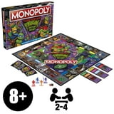 Monopoly TMNT: Mutant Mayhem Edition Board Game for Kids and Family, 2 ...