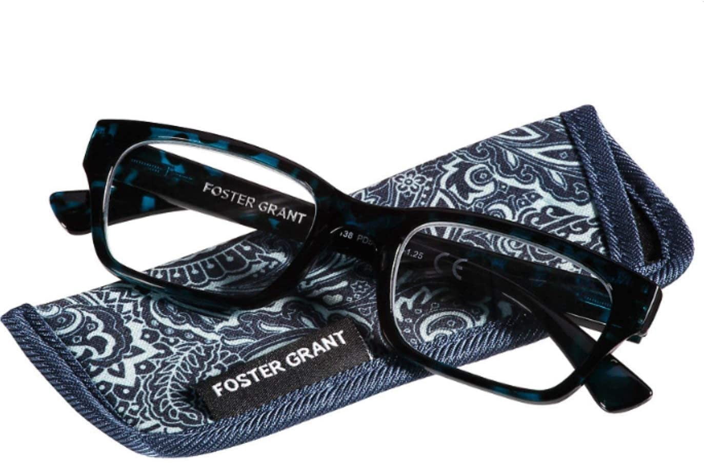 Foster Grant Reading Glasses Mira Blue 1 25 Walmart Foster Grant Reading Glasses Mira Blue 1 25 Walmart