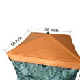 KHAMPA 5 Sided Blaze Orange Safety Blind Panels,Blind Blaze Orange Cap ...