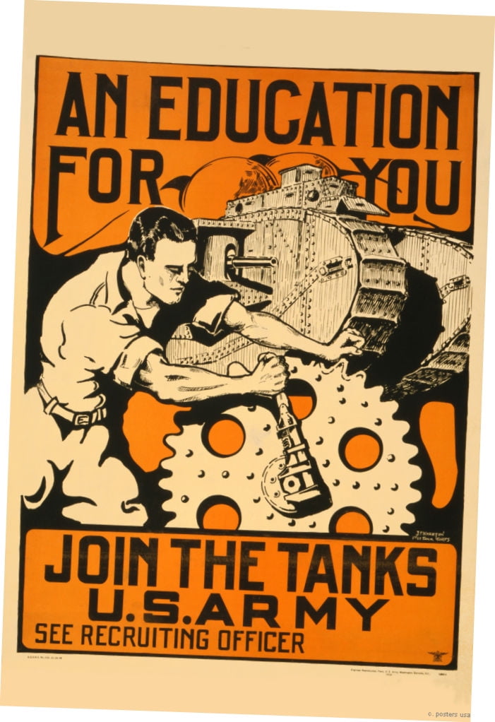 Ab Posters War Propaganda Mini Poster 11Inx17In 11x17 Poster - Walmart.com