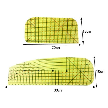 Hot Ruler Hot Hemmer Ruler Iron Ruler Sewing Tools Heat Resistant Ruler ...