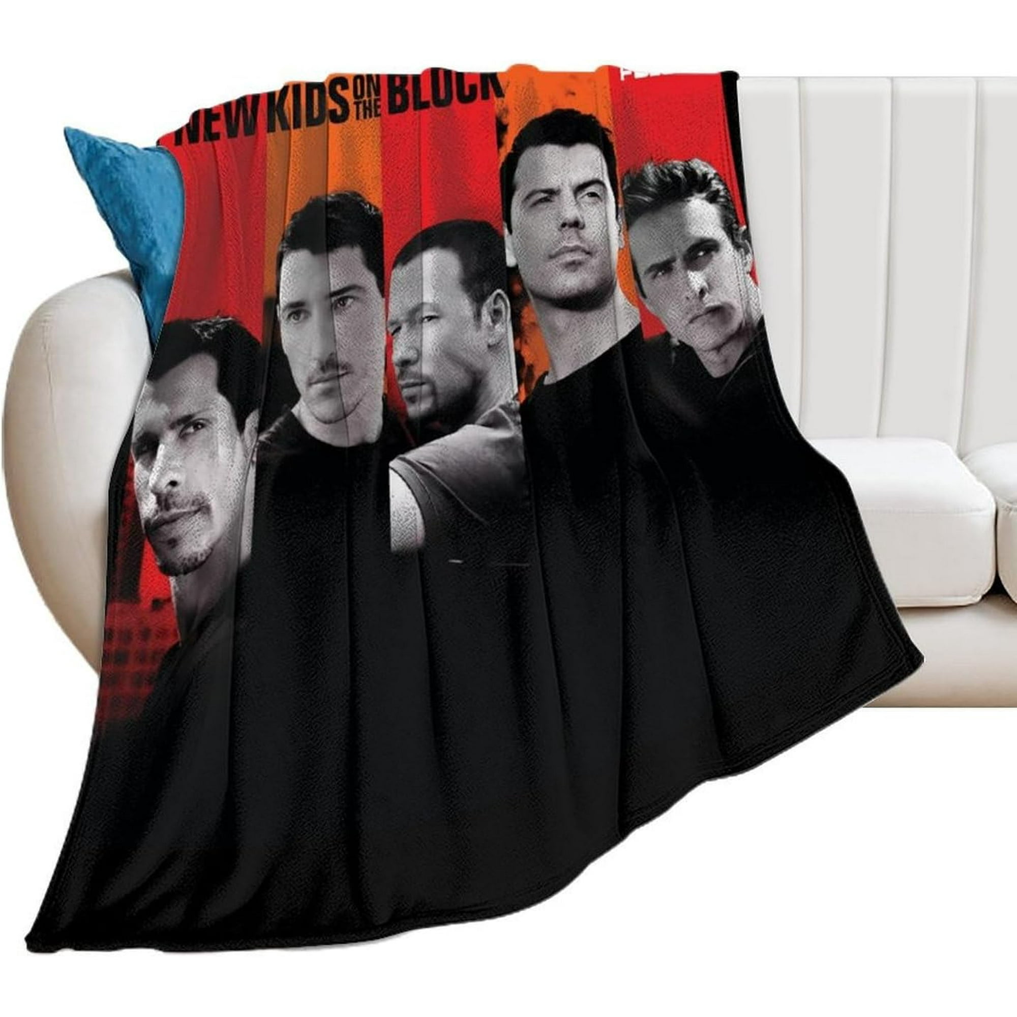 Click here for Throw Blanket New Kids On The Block Cozy Soft Plus... prices
