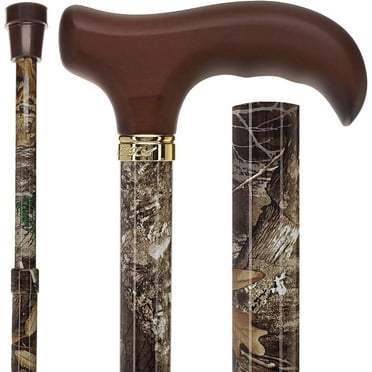 "RMS Straight Upright 36"" Natural Wood Cane - Handcrafted Walking ...