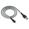 Onn 10' Lightning to USB Cable for iPhone/iPad/iPod, Black - Walmart.com