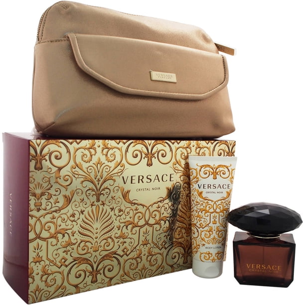 Versace Crystal Noir by Versace for Women, 3 Pc Gift Set - Walmart.com