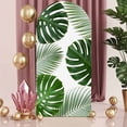 Arch Backdrop 5 Ft, Tropical Leaves Spandex Stretch Fitted Arch Cover ...