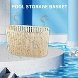 RKZDSR Pool Side Storage Basket Set, Pool Cup Holder, Above Ground Pool ...