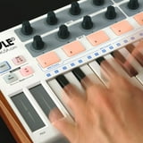 Pyle PMIDIKPD50 - MIDI Keyboard System - Digital USB Controller ...
