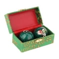 2 Pieces Massage Balls Chinese Exercise Handballs with Storage Box ...
