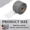 350 ft x 4 Inch Cement Board Joint Tape Self Adhesive Durable Gray ...