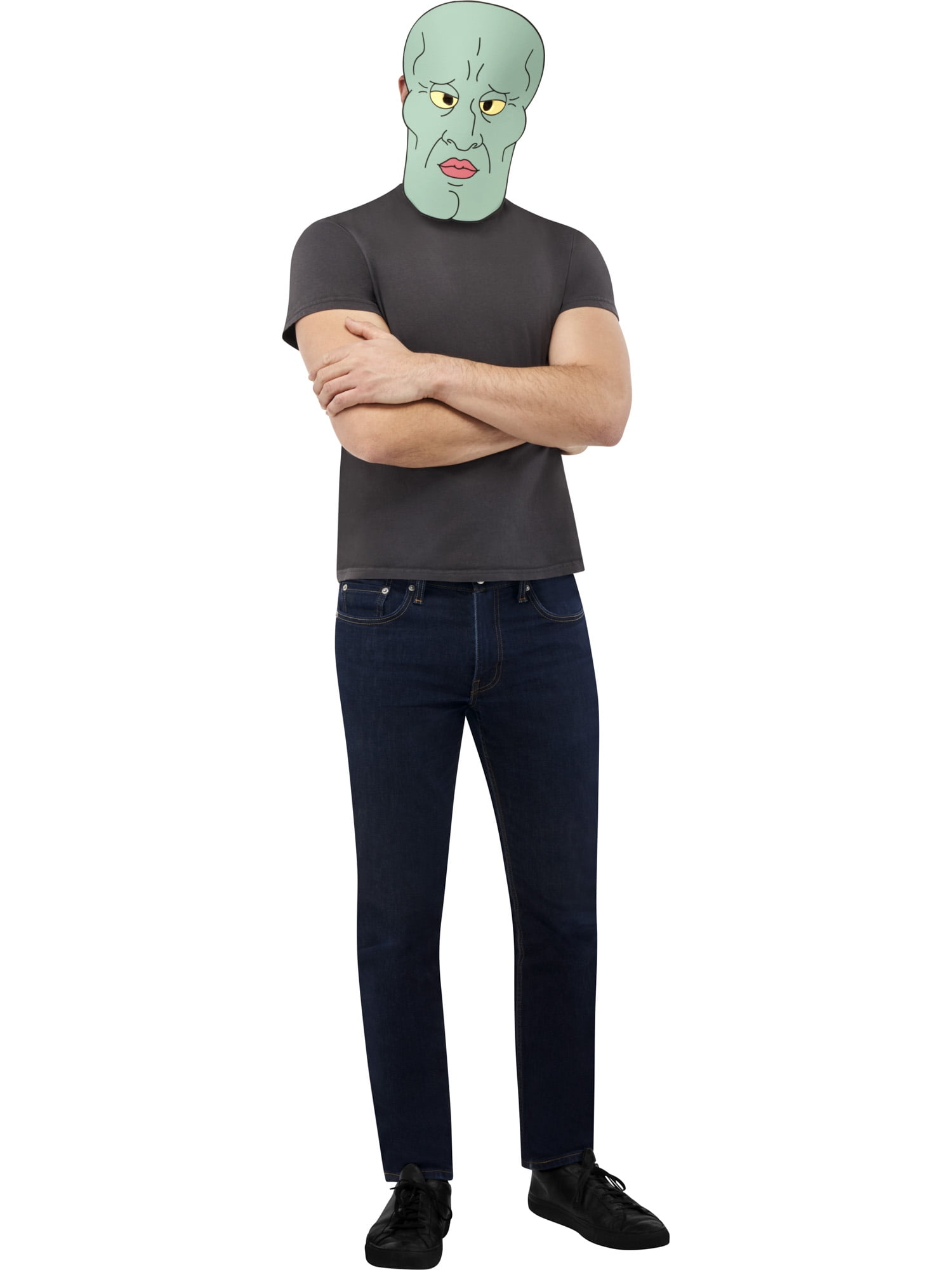 Spongebob Squarepants: Squidward Adult Mask - Walmart.com