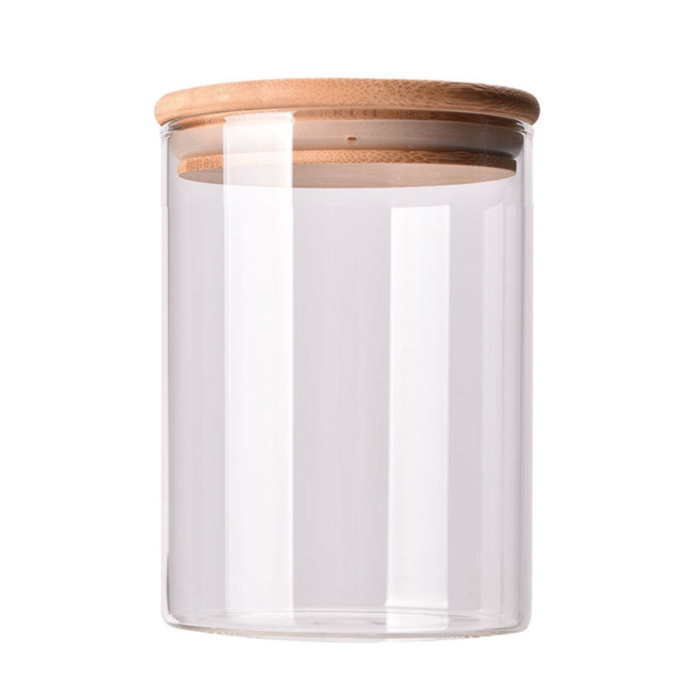 Click here for Hcyz Sealed Glass Jar With Bamboo Wooden Lid Grain... prices