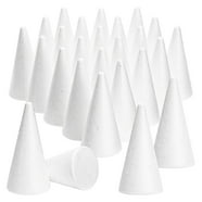 8pcs Foam Cone Polystyrene Cone Shapes Tree Crafts Table Centerpiece ...