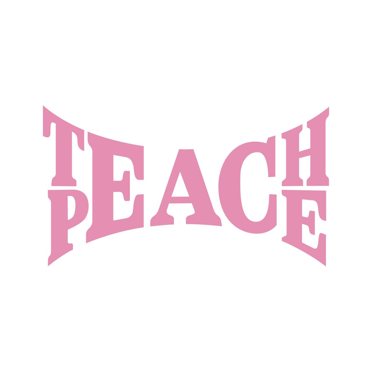 Teach Peace Sticker Decal Die Cut - Self Adhesive Vinyl - Weatherproof ...