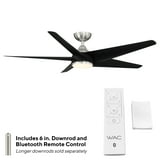 Viper Indoor and Outdoor 5-Blade Smart Ceiling Fan 60in Brushed Nickel ...