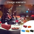 Decorative Plastic Tissue Box Logistics Cargo Container Shaped Napkin ...