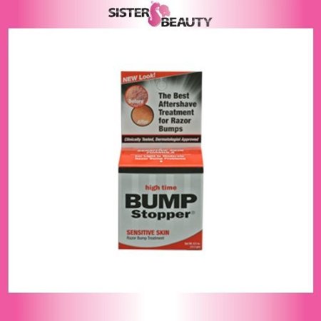 High Time Bump Stopper Sensitive Skin Razor Bump Treatment, 0.5 oz ...
