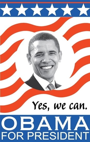 Barack Obama - (Obama for President) Campaign Poster Movie Poster (11 x ...