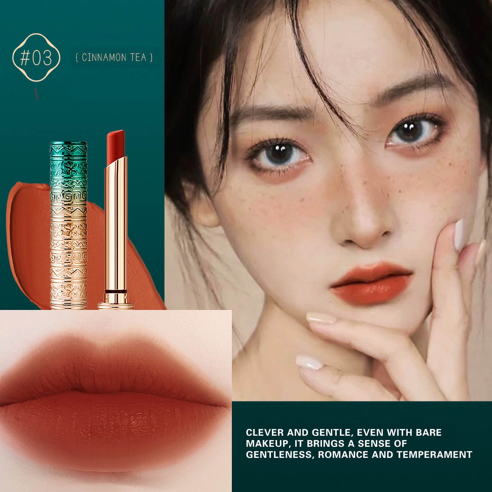 Lápiz labial de terciopelo mate Antiadherente de larga duración Alto ...