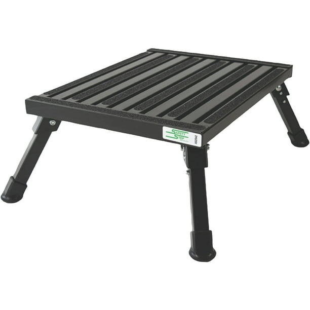 Safety Step F-08C Folding Step, Large 15" x 19" Platform, 8" High ...
