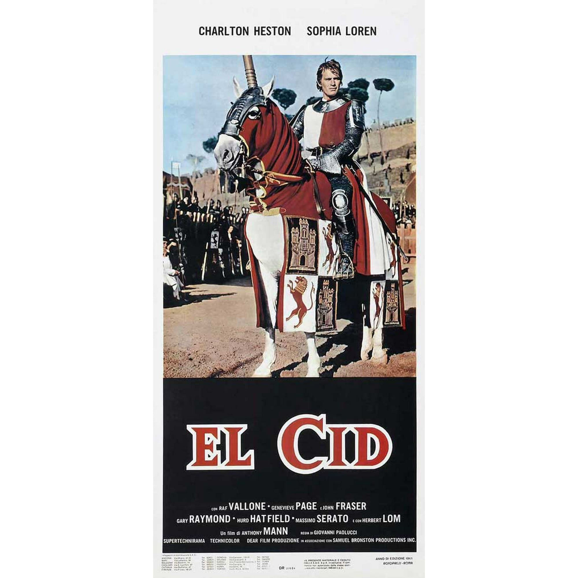 El Cid Movie Poster
