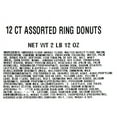 Freshness Guaranteed Assorted Ring Donuts 12 Count with Chocolate Iced ...