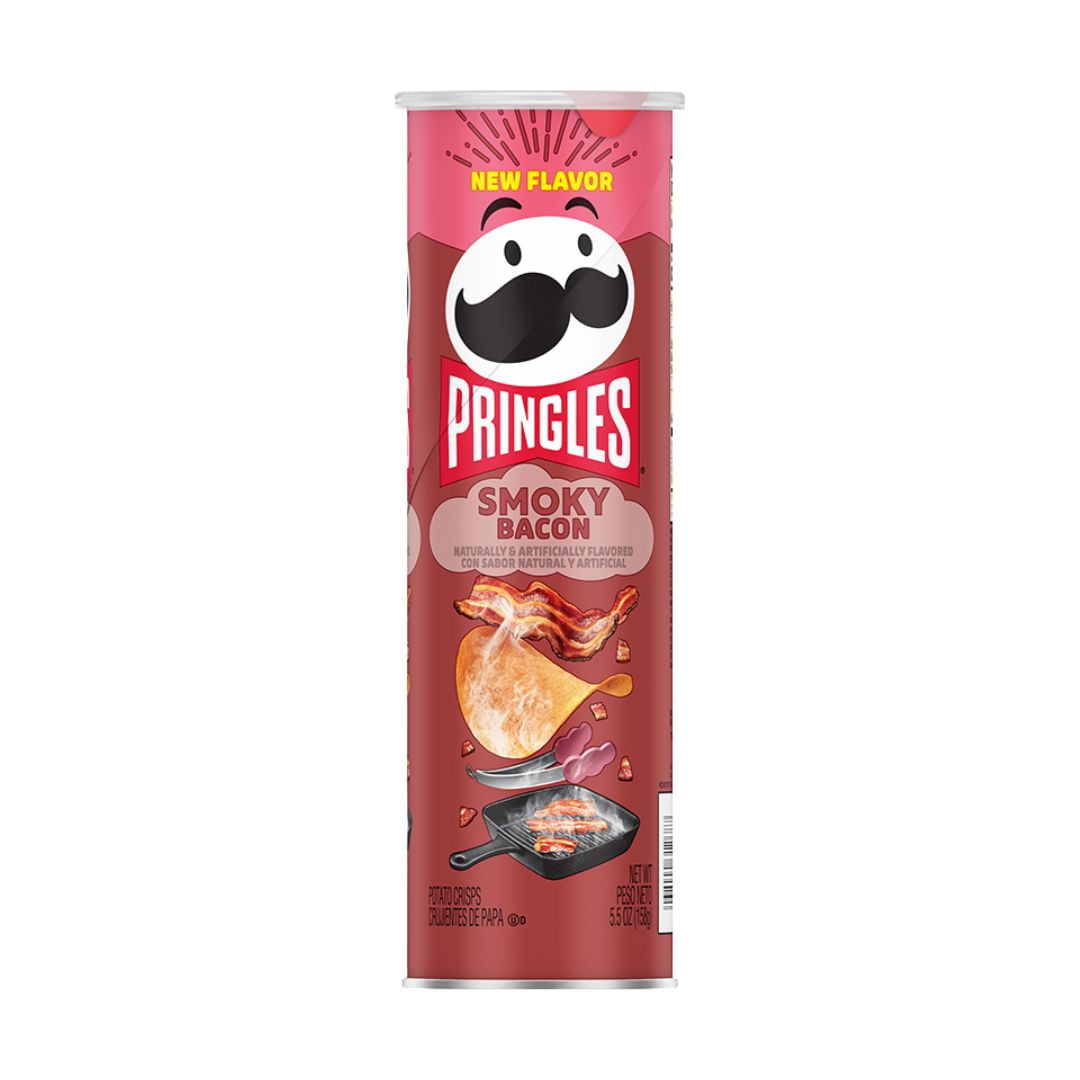Click here for All The Candy Smoky Bacon Pringles 158g prices