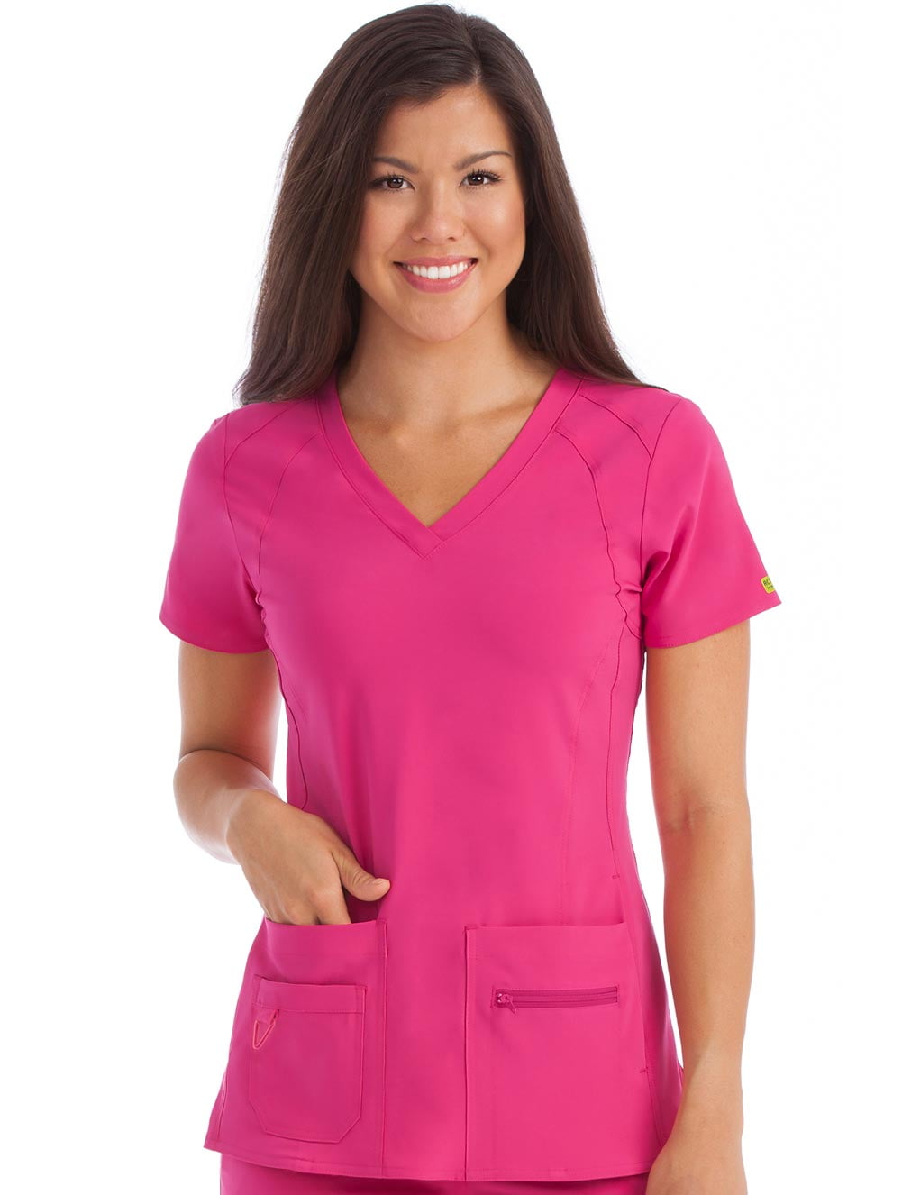 Med Couture 'Activate' Refined Top Scrub Top - Walmart.com