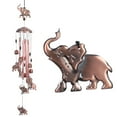 Fdelink Wind Chimes Copper Elephant Wind Outdoor Elephant Chimes Use ...