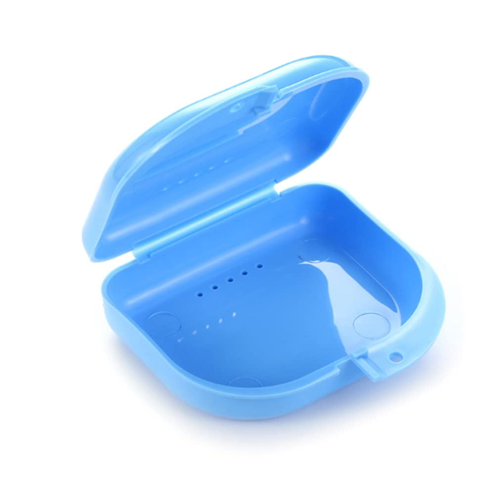 2 Pack Oral Protection Storage Case, Denture Storage Case, with Vent ...