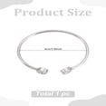 1pc Stainless Steel Bangles Torque Bangles for Men Stainless Steel ...