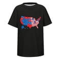 Boys’ 250th Anniversary Shirt, Independence Day State Map Print 4th of ...