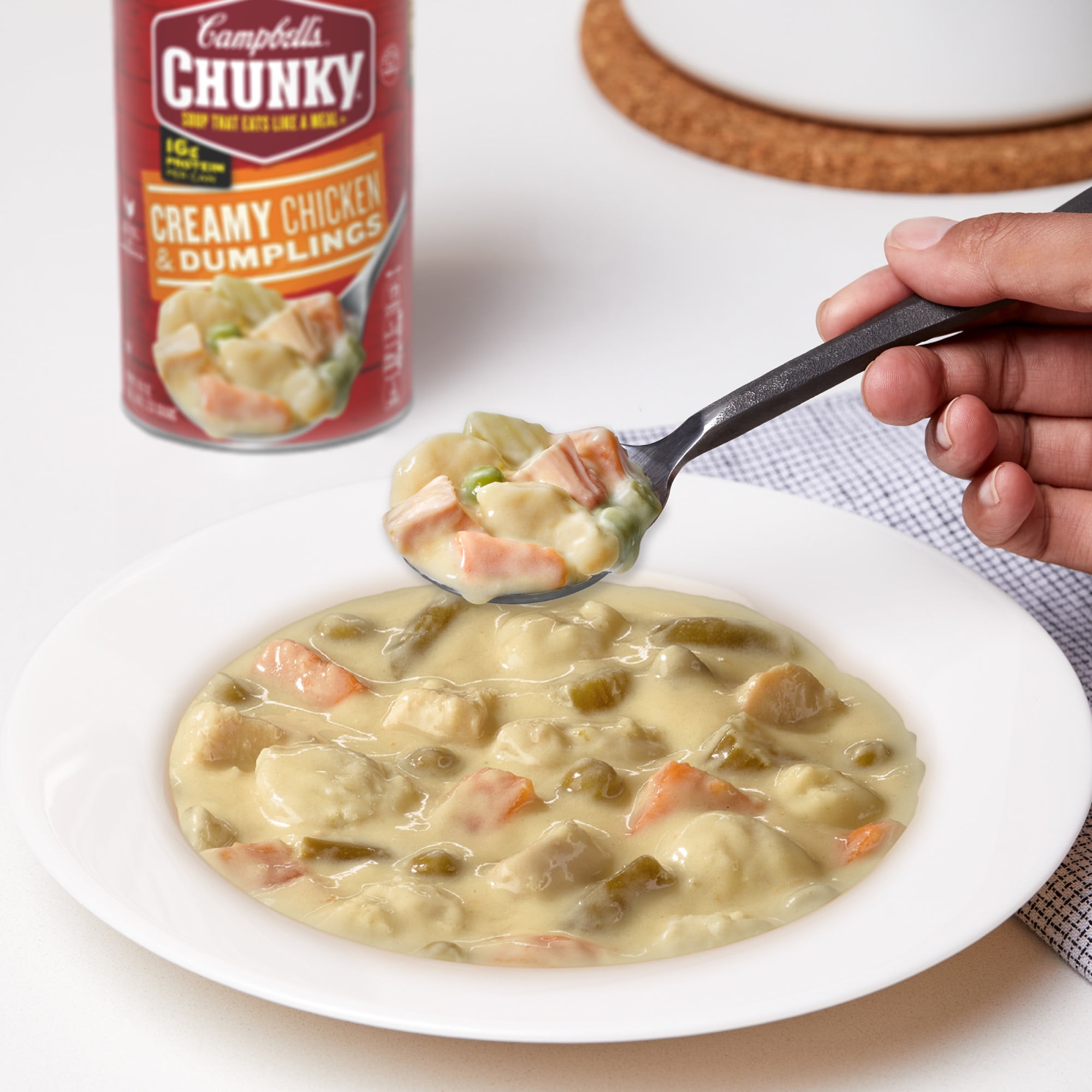 Campbell’s Chunky Soup, Ready to Serve Creamy Chicken and Dumplings ...