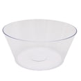 1 Count, 10 IN Clear Tapered Plastic Bowl, by Way To Celebrate ...