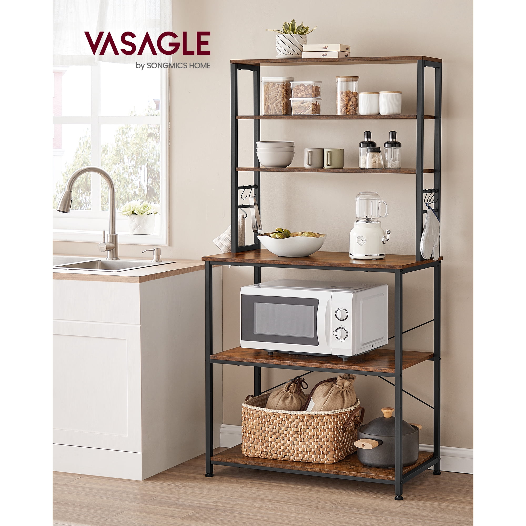 Click here for Vasagle Coffee Bar  Bakers Rack For Kitchen With S... prices