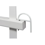 Lightweight Portable Vinyl Fence Kit with Metal Base (42in x 92in ...