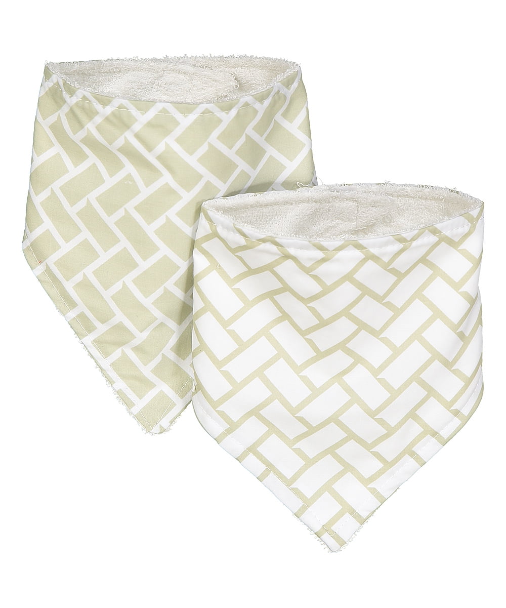 Two Pack Triangle Bib -Sage | Walmart Canada